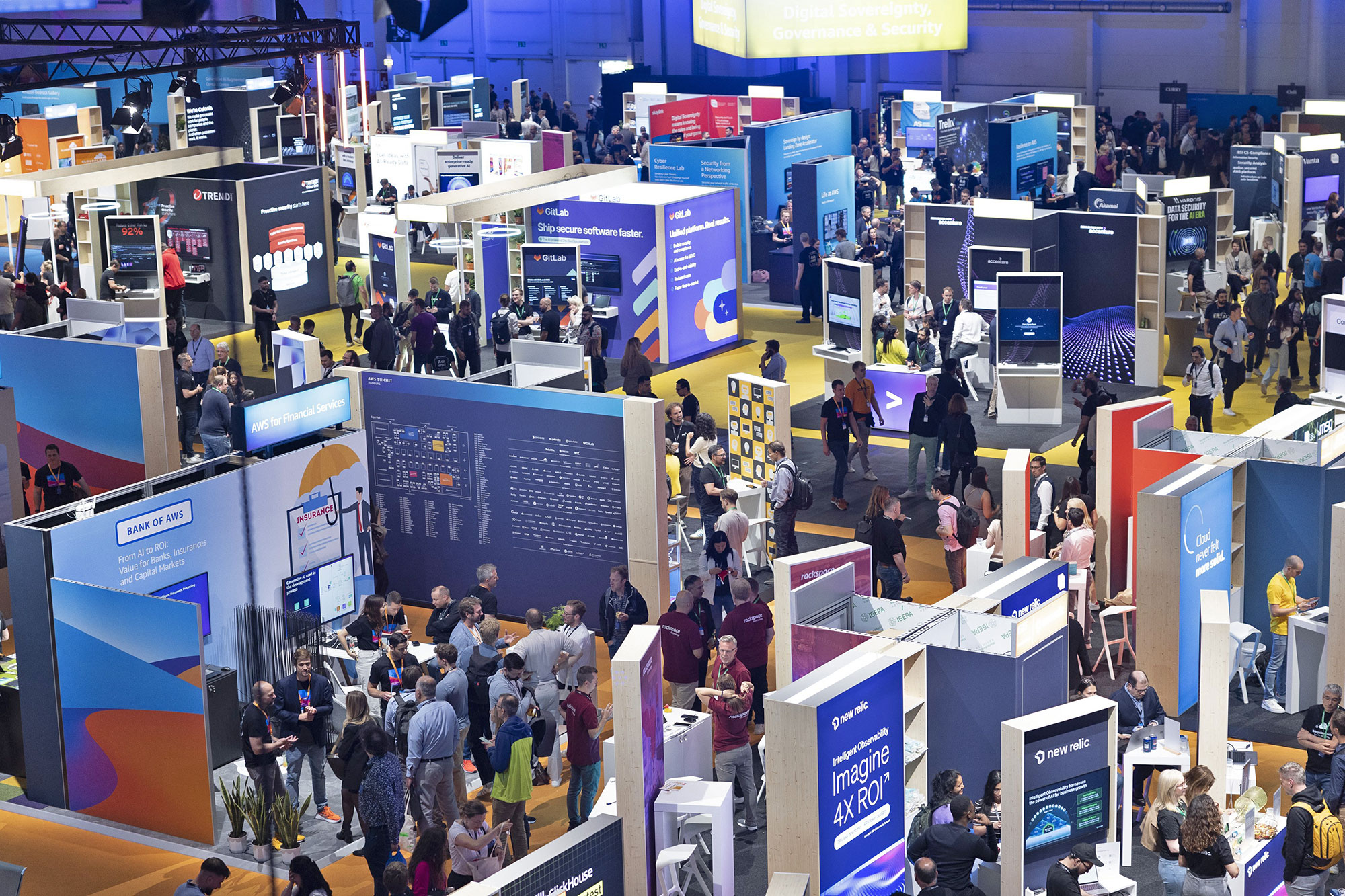 AWS Summit: Ein Blick hinter die Kulissen - Hamburg Messe und Congress