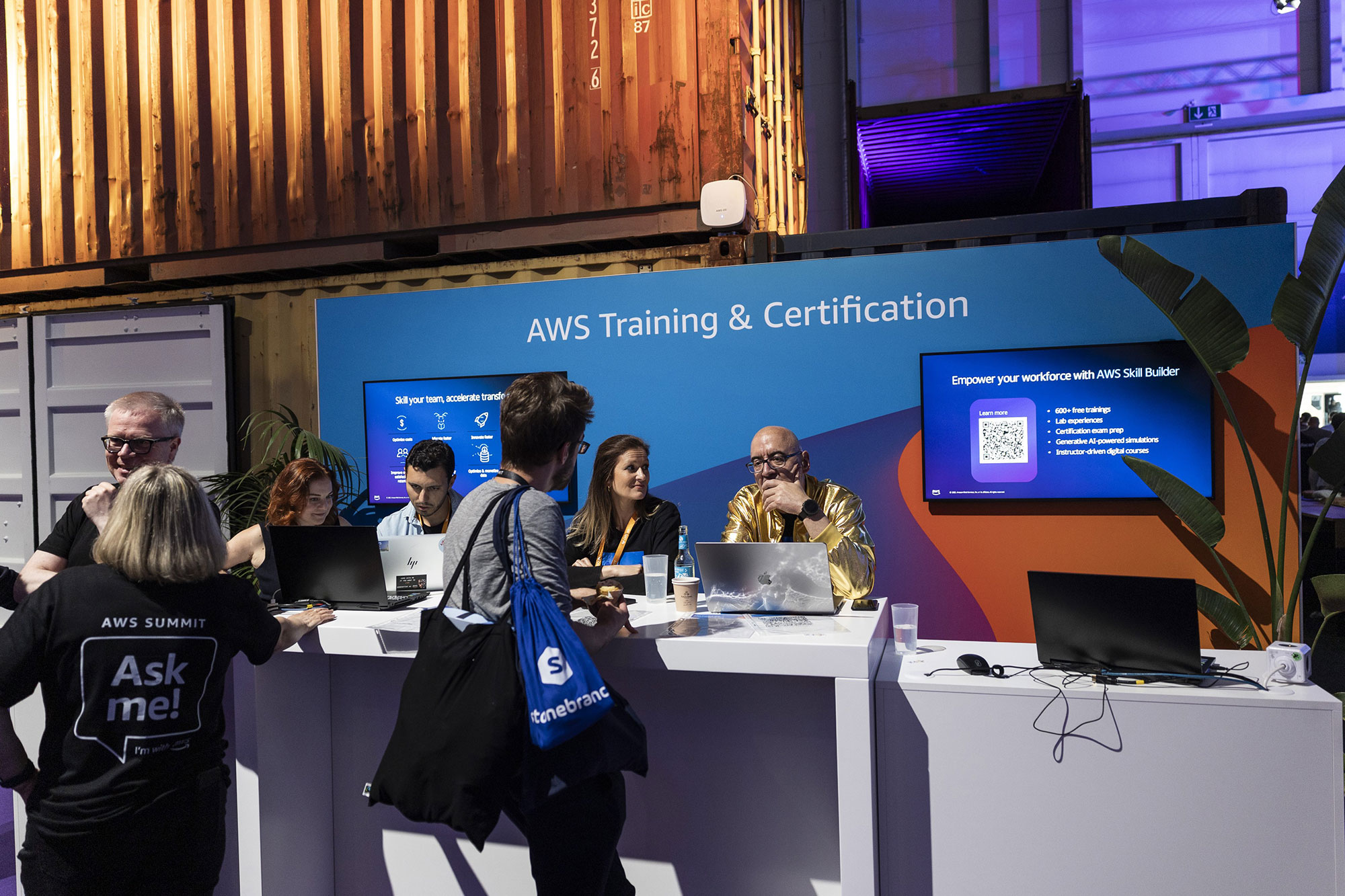 AWS Summit: Ein Blick hinter die Kulissen - Hamburg Messe und Congress